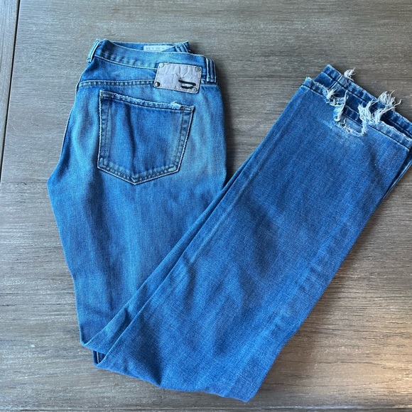 Diesel | Jeans | Diesel Doozy Womans Ripped Aged Look Denim Jeans ...